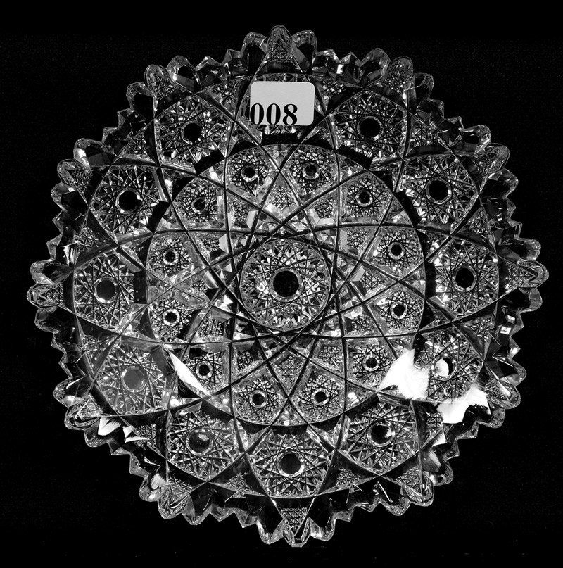 PLATE - 7" - ABCG - ROSE WINDOW PATTERN BY KOCH