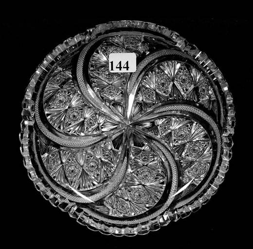 Plate 7" Abcg Signed Hawkes Klondike Pattern