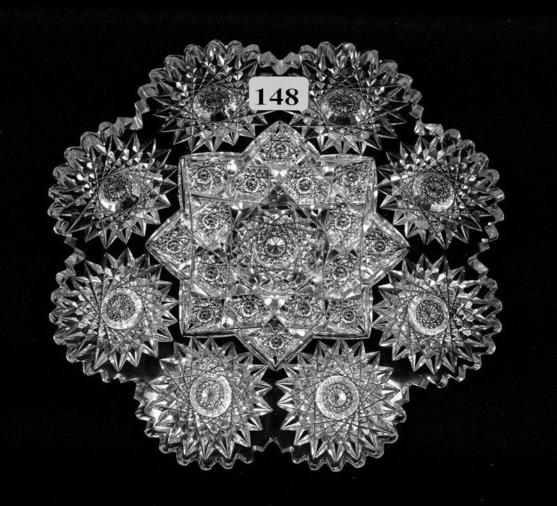 Plate 7" Abcg Festoon Pattern By Hawkes