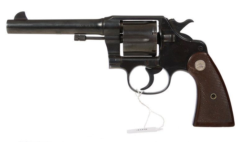 COLT DOUBLE ACTION 45 CALIBER ACP REVOLVER