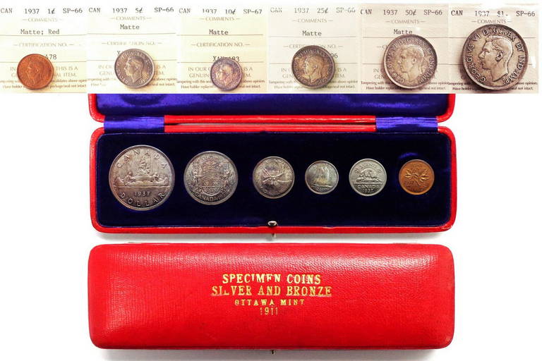 1937 Specimen Set