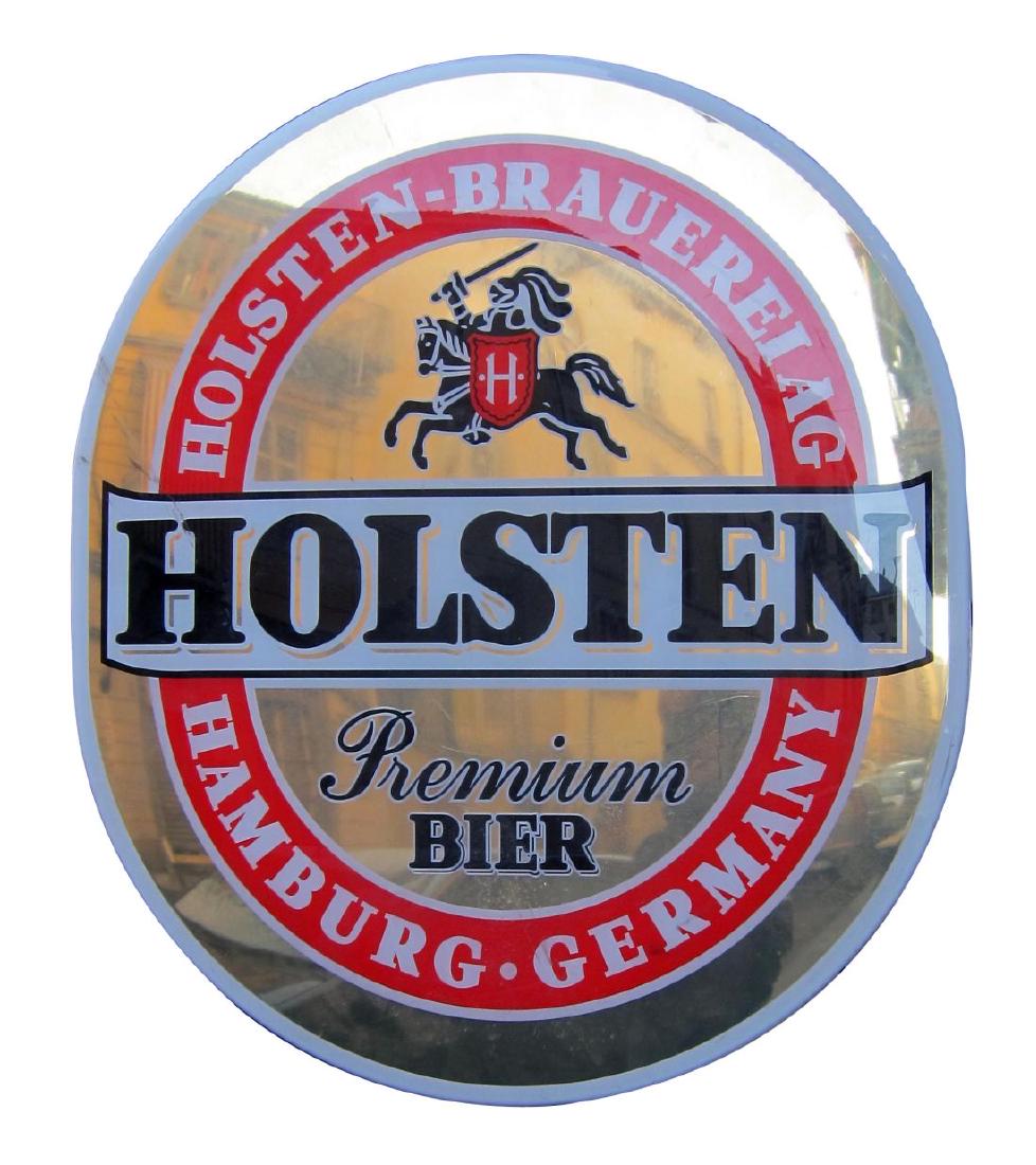 Vintage German "Holsten" beer sign