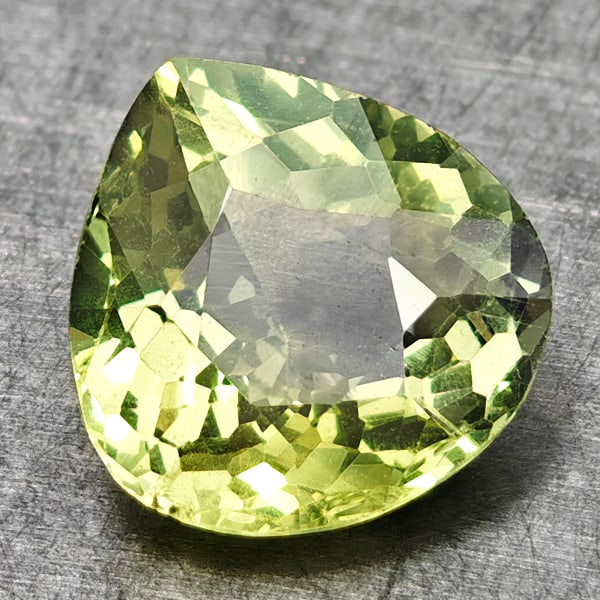 Natural Green Yellow Apatite Gemstones 2.15 Ct. Pear Shape 8.9 X 8.7 Mm ...