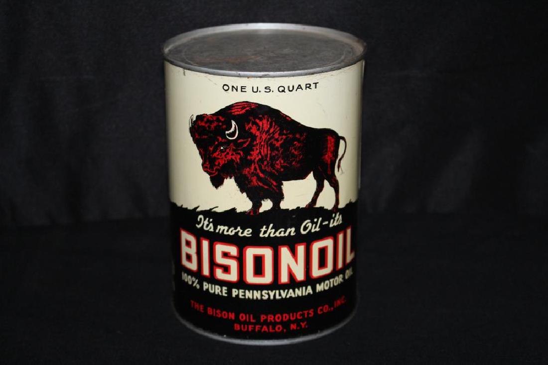 BISON OIL PRODUCTS BISONOIL QUART OIL CAN