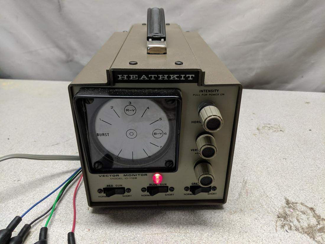 Heathkit Vector Monitor Model IO-1128 - Aug 25, 2019 | Lodestar ...