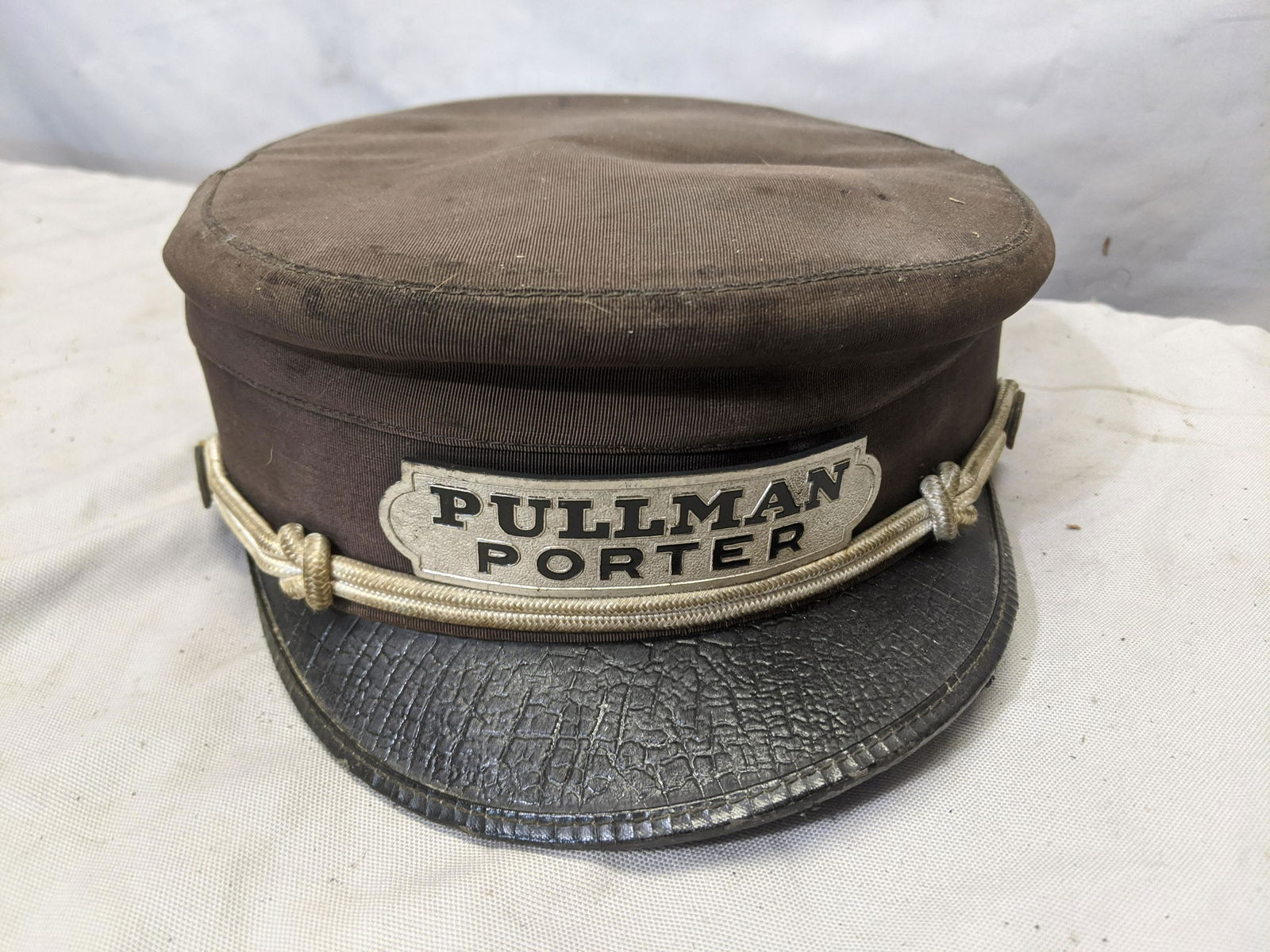 Antique Pullman Train Railroad Porter Hat Cap