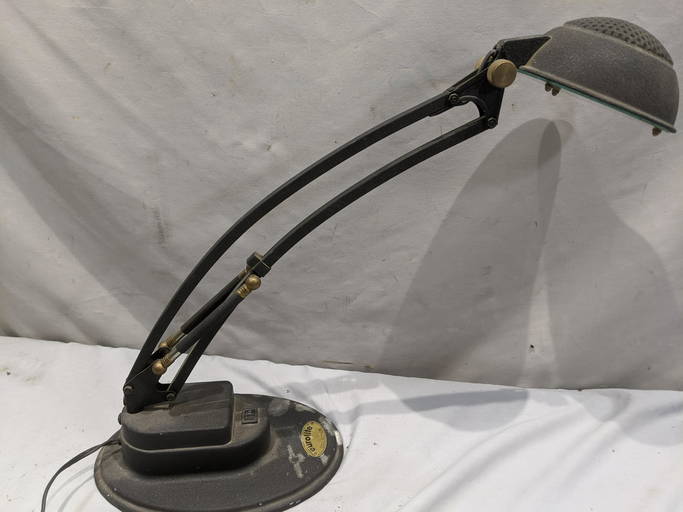 Eurolite Collection Black Japanned Adjustable Desk Lamp