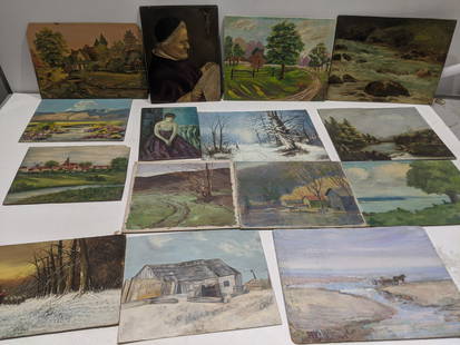 15 Assorted Old Copper Culture Artifacts