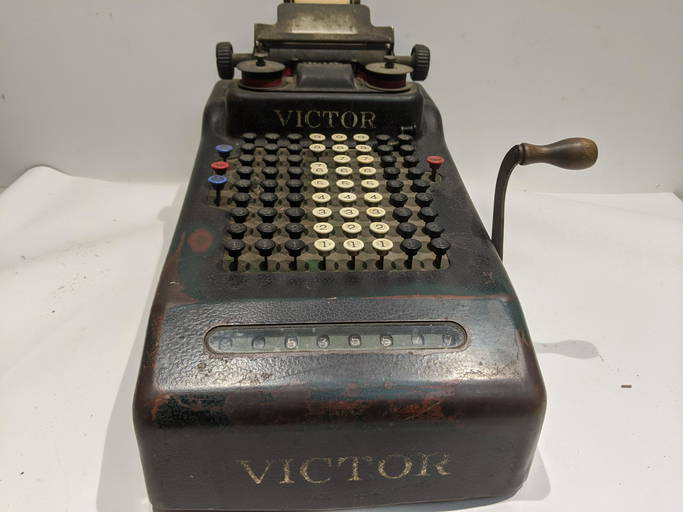 Antique Victor Tape & Ribbon Adding Machine - Sep 19, 2021 | Lodestar ...