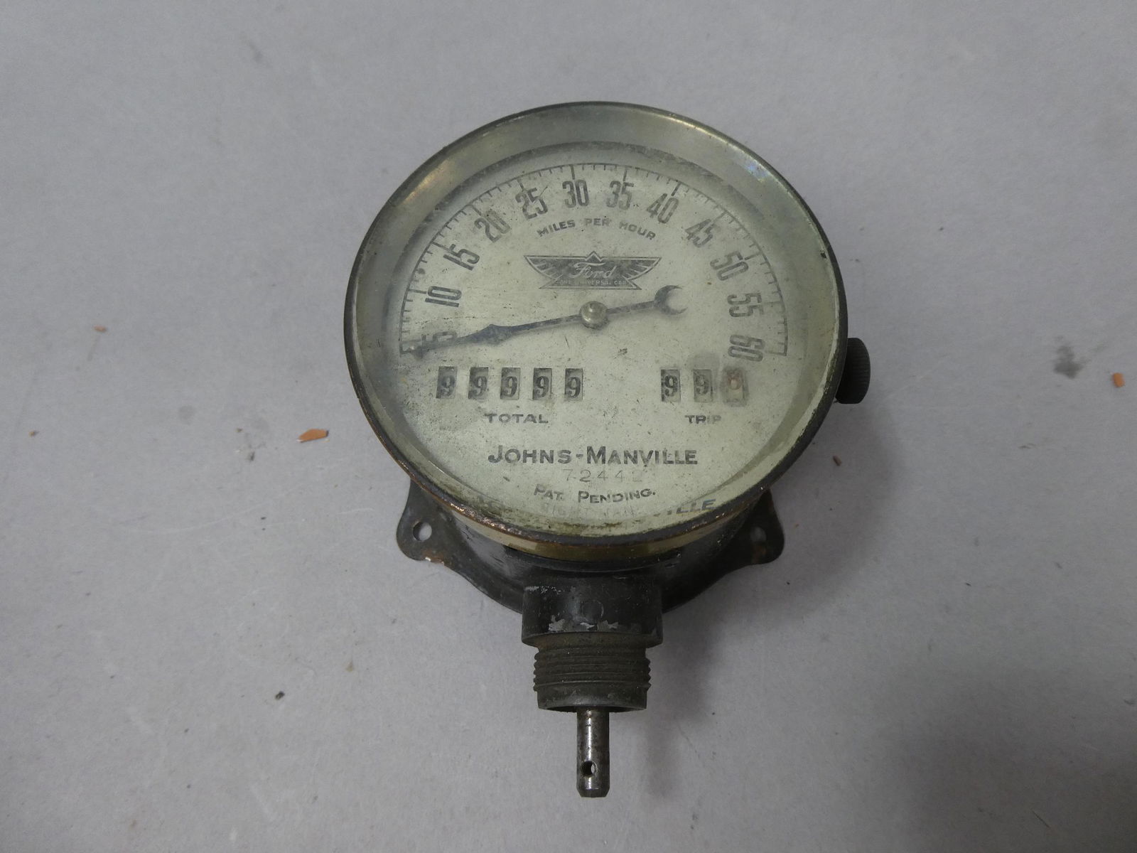 Johns Manville Model T Ford Speedometer 1913 1914 1915
