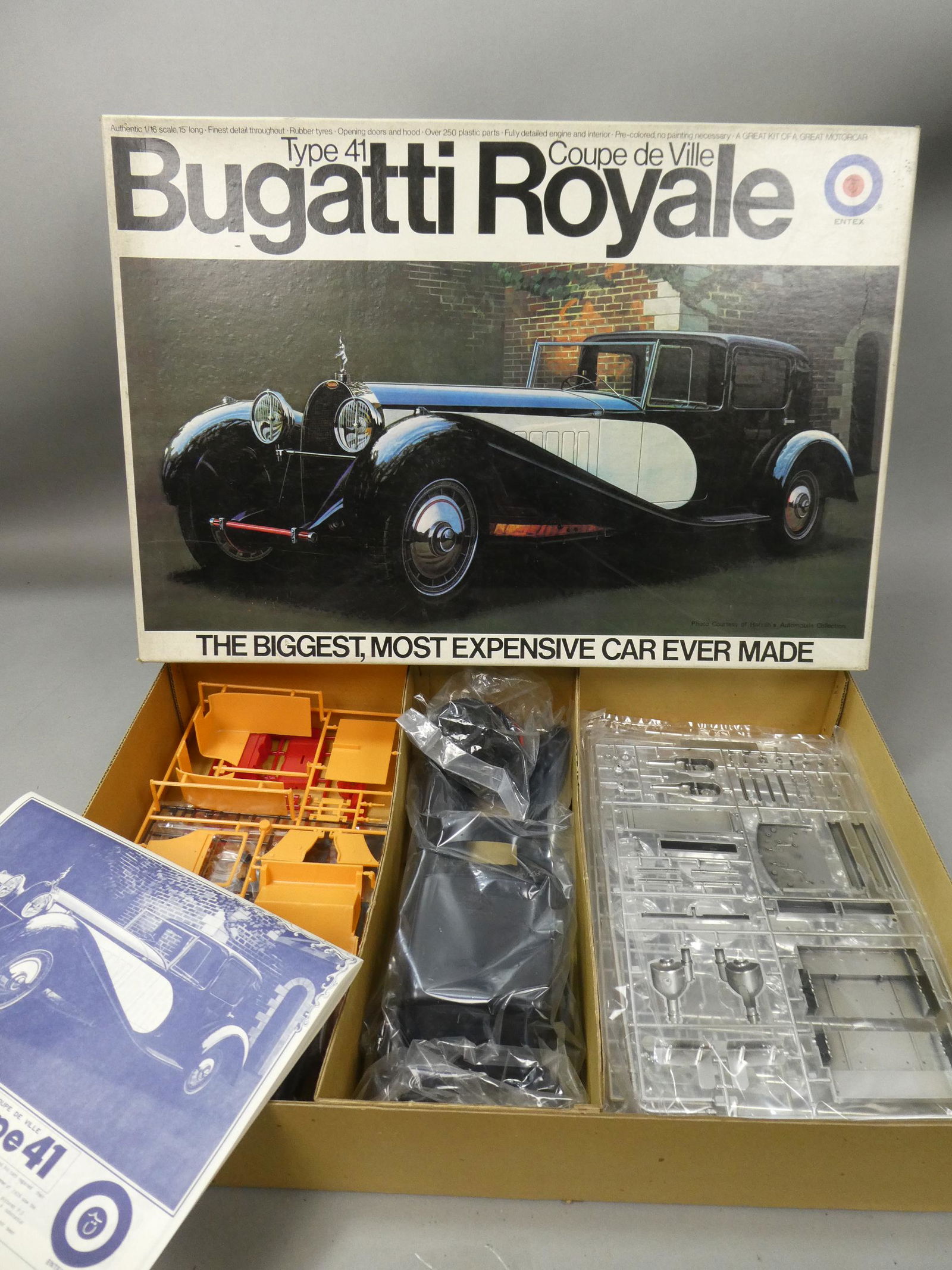 Entex Bugatti Royale Type 41 Couple De Ville 1/16 Scale Model - Oct 23 ...