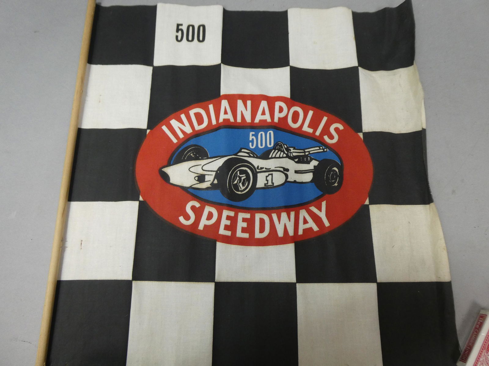 Vintage Indy Indianapolis 500 Checkered Flag
