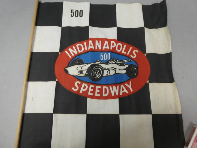 Vintage Indy Indianapolis 500 Checkered Flag