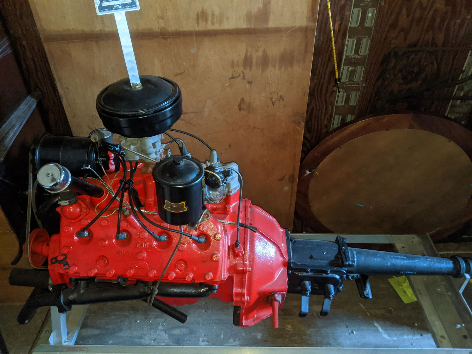 1953 Ford V8 Flathead Engine & Transmission