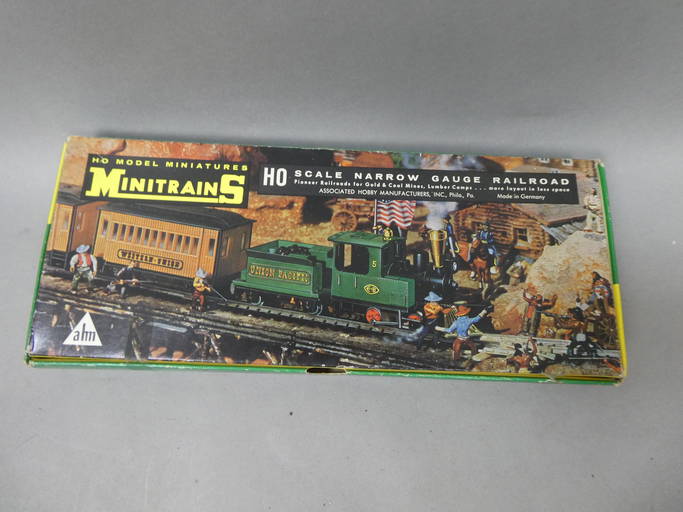 Ahm Ho Scale Model Miniatures Minitrains 3061 Western Union Express Nos
