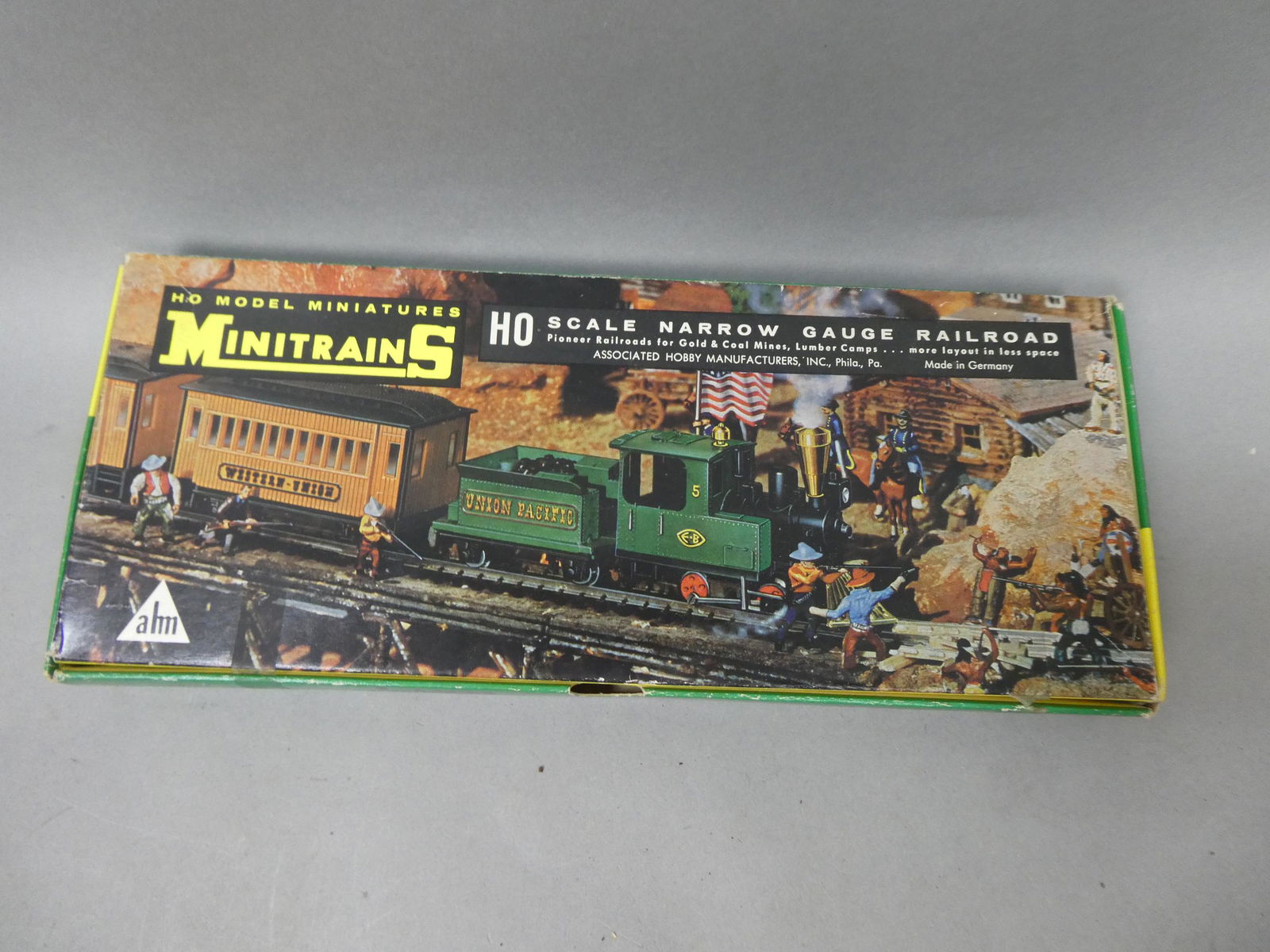 AHM Ho Scale Model Miniatures Minitrains 3061 Western Union Express NOS ...