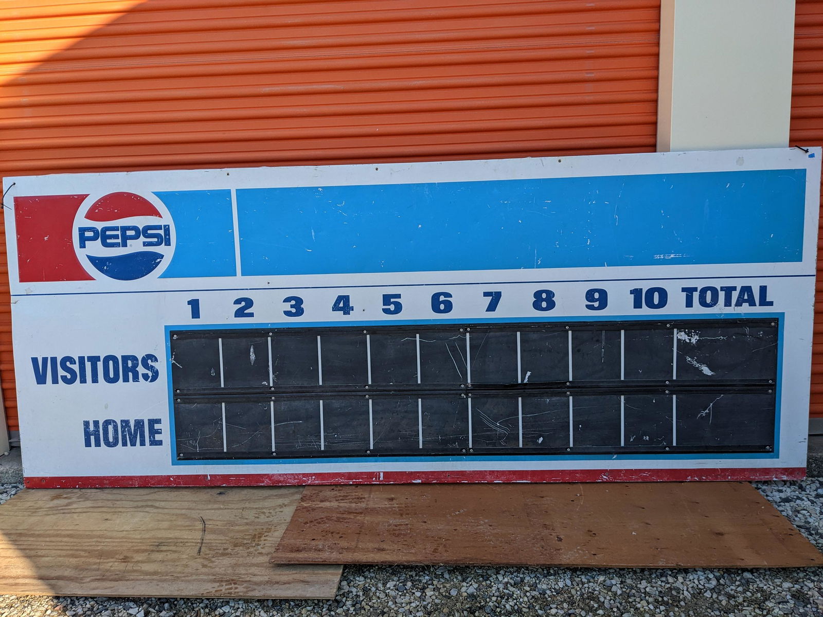 1960's Pepsi Sports Scoreboard Chalkboard Large Sign - Jan 29, 2023 ...
