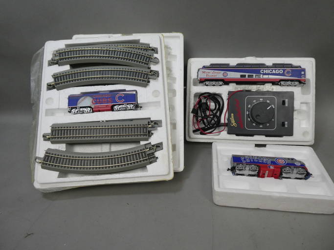 Hawthorne Village Chicago Cubs Trains Set Locomotive