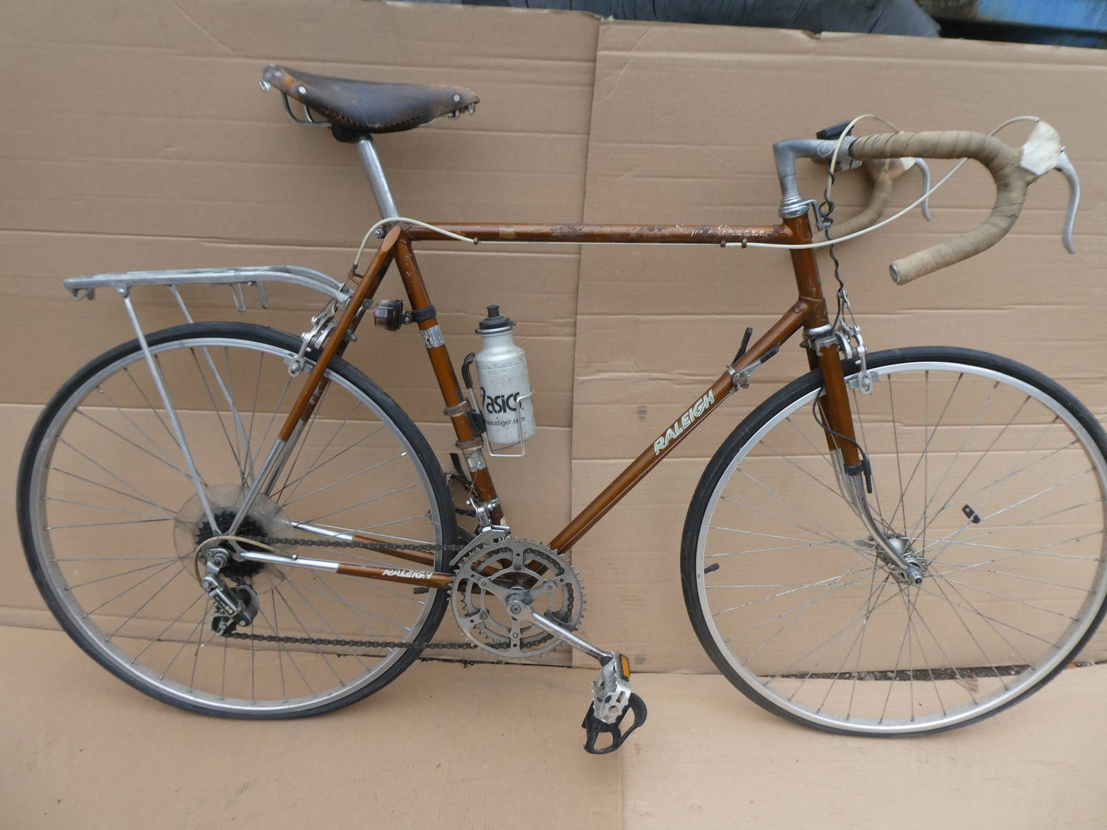 Vintage Raleigh Super Course 12 Speed Road Bike Bicycle Auction