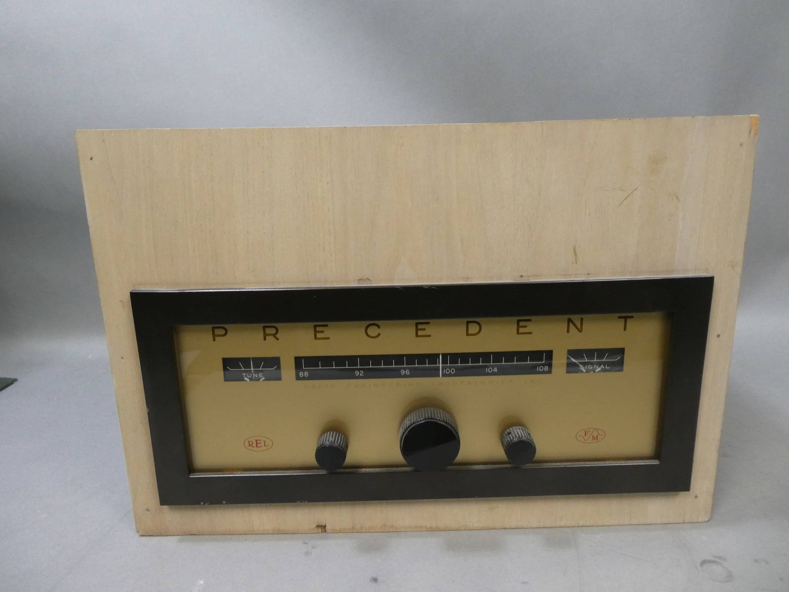 Vintage Rel Radio Engineering Labs 646-c1 Precedent Tube Fm Tuner Auction