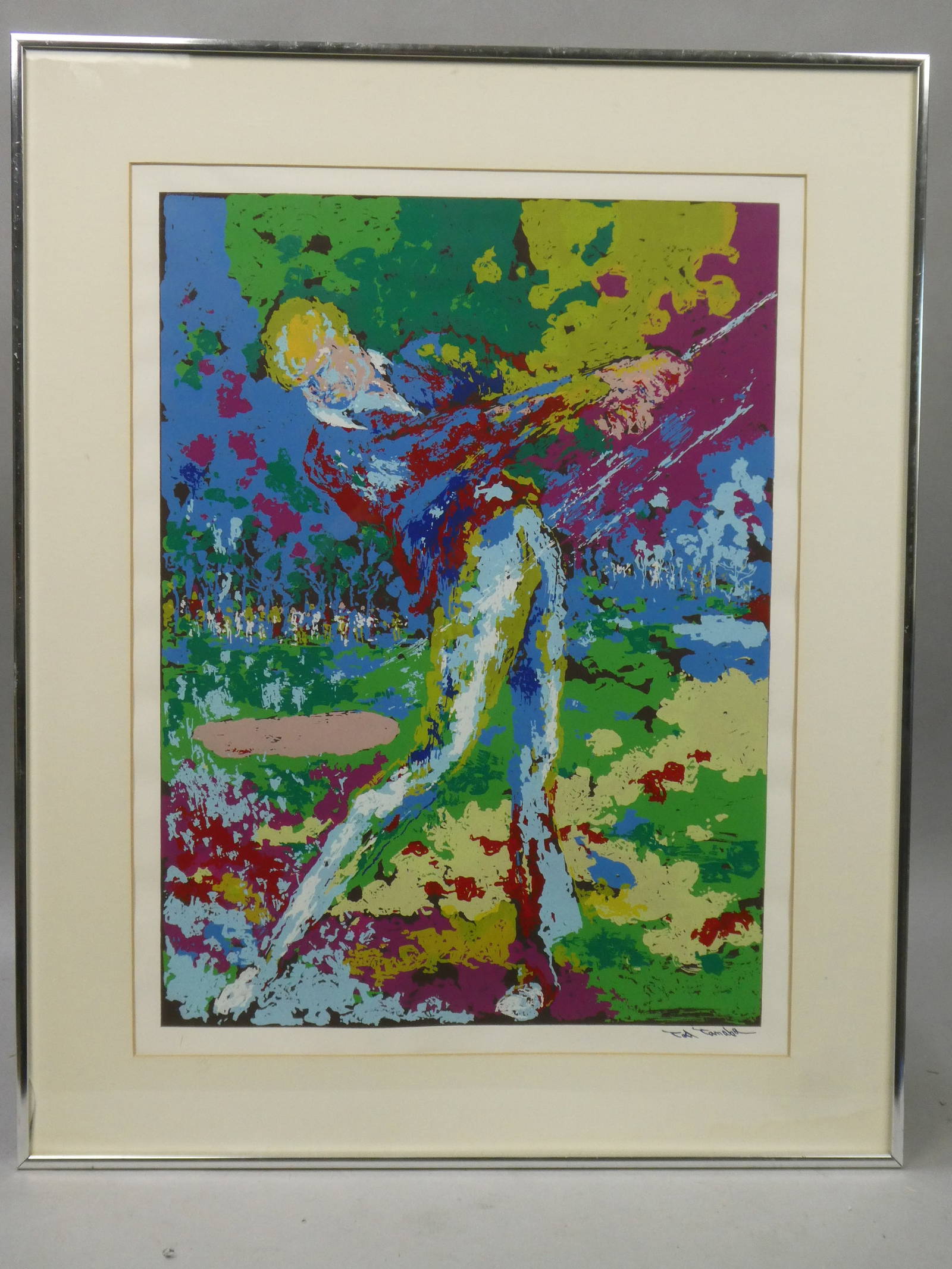 Takao Ted Tanabe Signed Gold Serigraph Auction