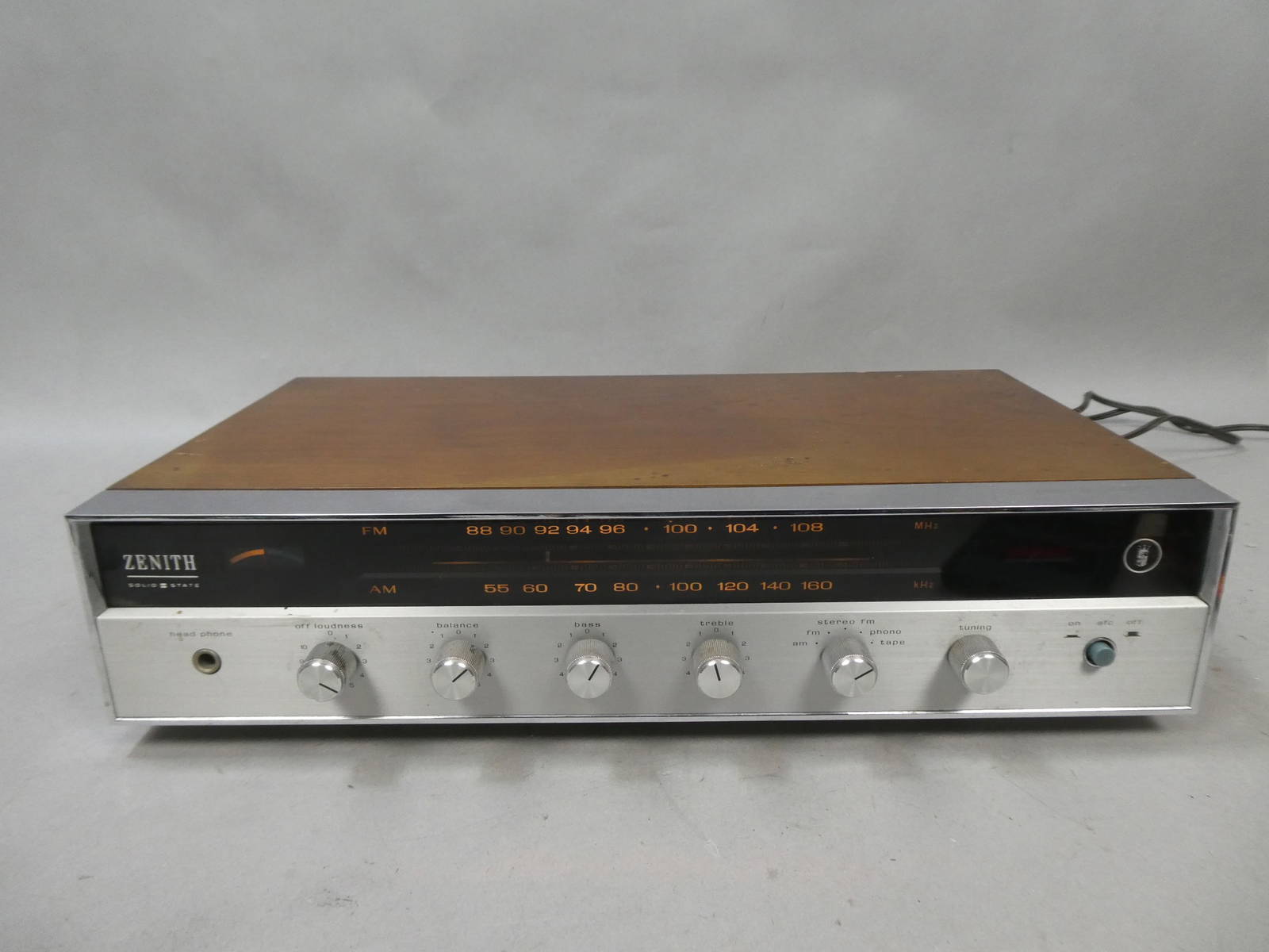 Vintage Zenith Solid State C440w Stereo Receiver Auction
