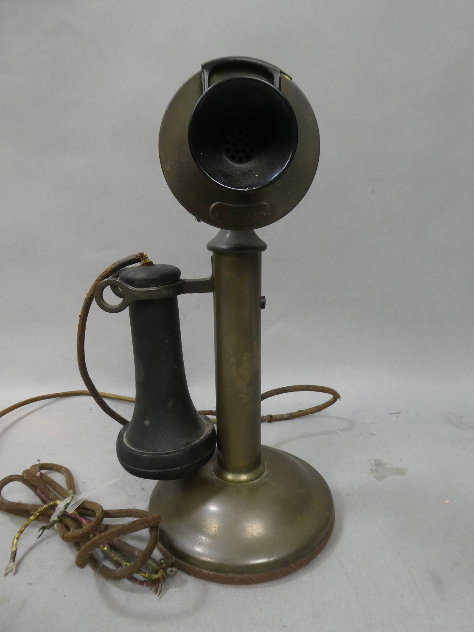 Antique 1915 Western Electric American Telephone 323 Candlestick Phone ...