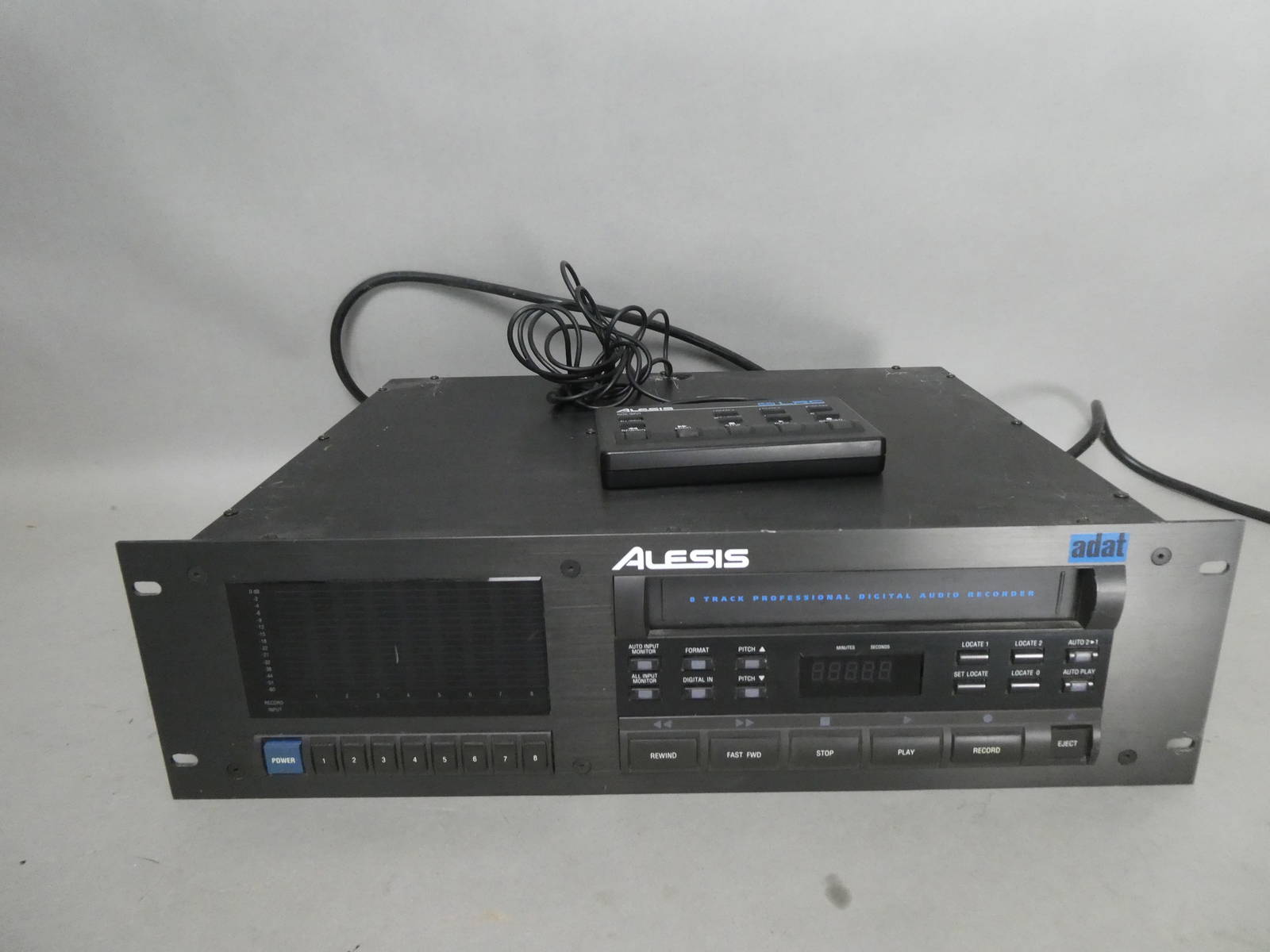Alesis Adat 8 Track Professional Digital Audio Recorder W/ Remote Auction