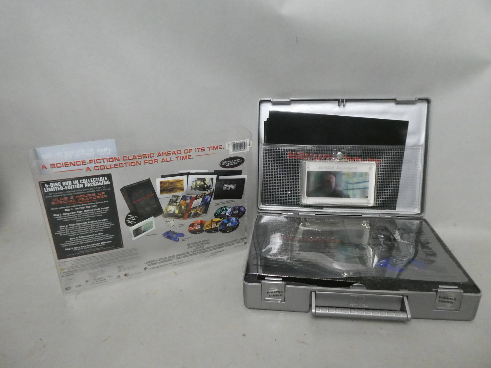 Blade Runner 5 Disc Dvd Limited Edition Briefcase Set Auction