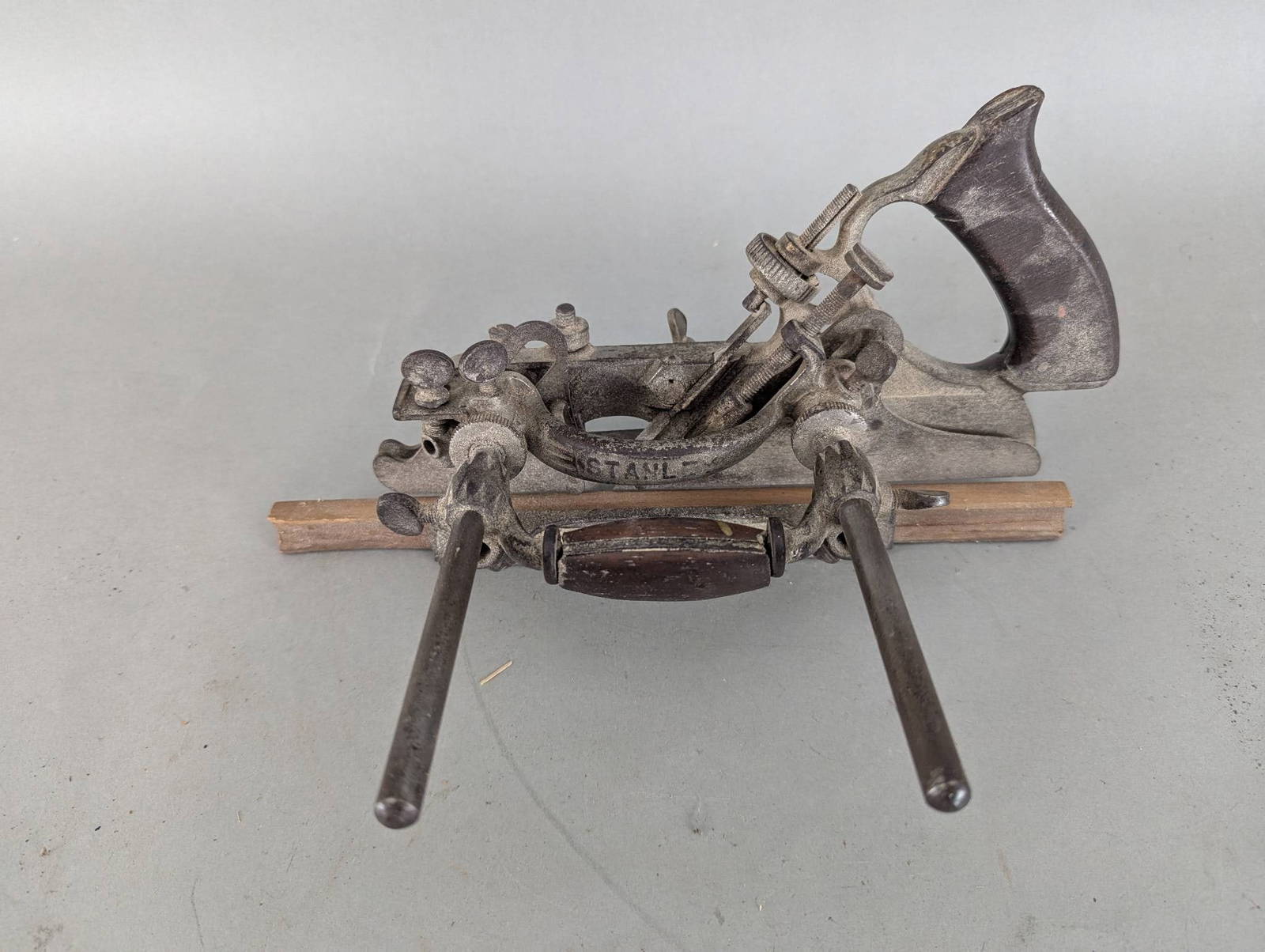 Stanley No 55 Combination Plane With Adjustable Cutters And Handle Auction
