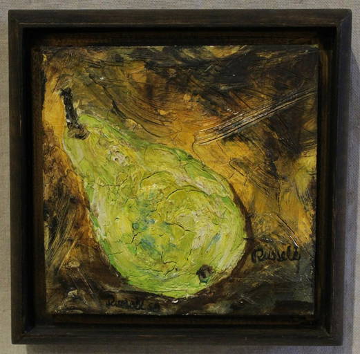 Rusty Russell Textured Painting On Board