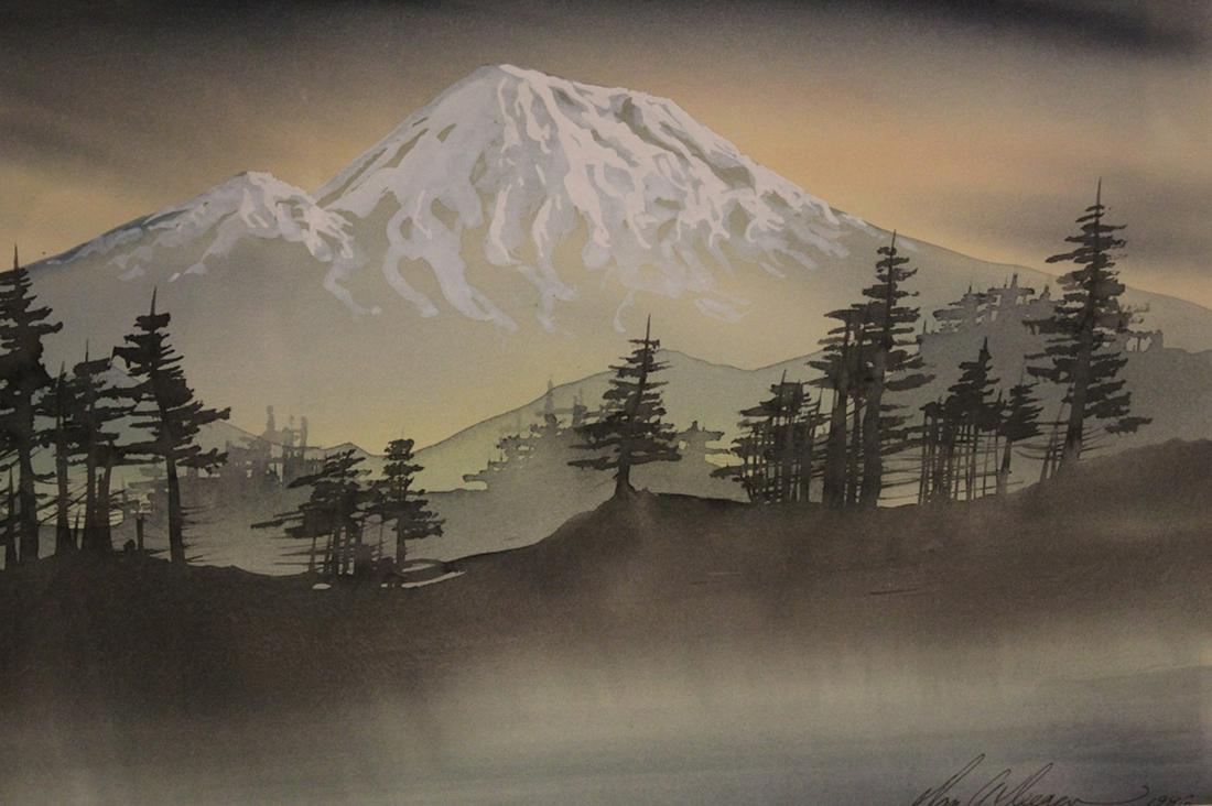Dan A Deegan (1948 1999, Wa) Watercolor
