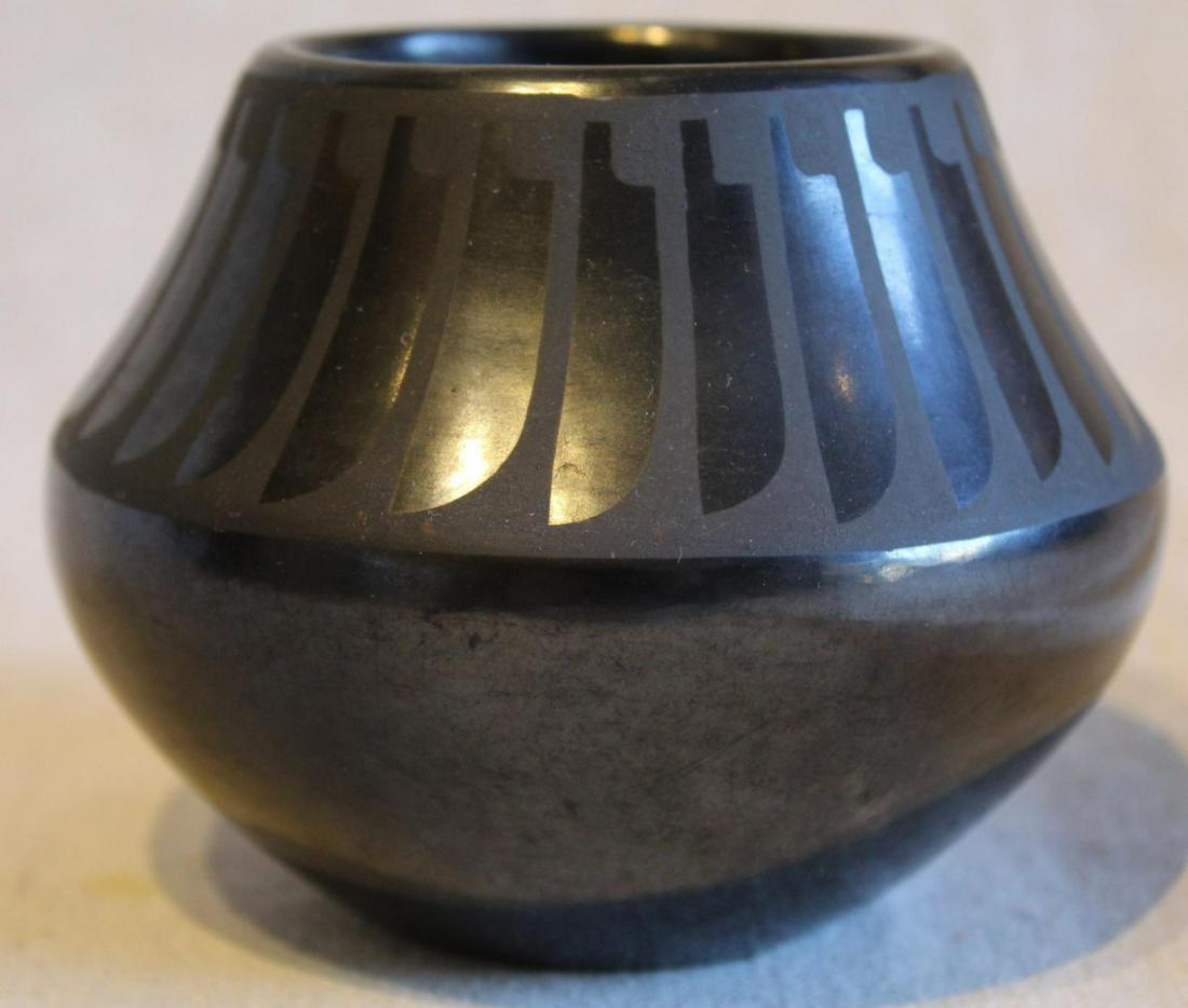 Maria Martinez / Marie & Santana Pottery Jar