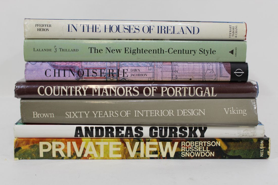 Collection Of Design History And Art Books