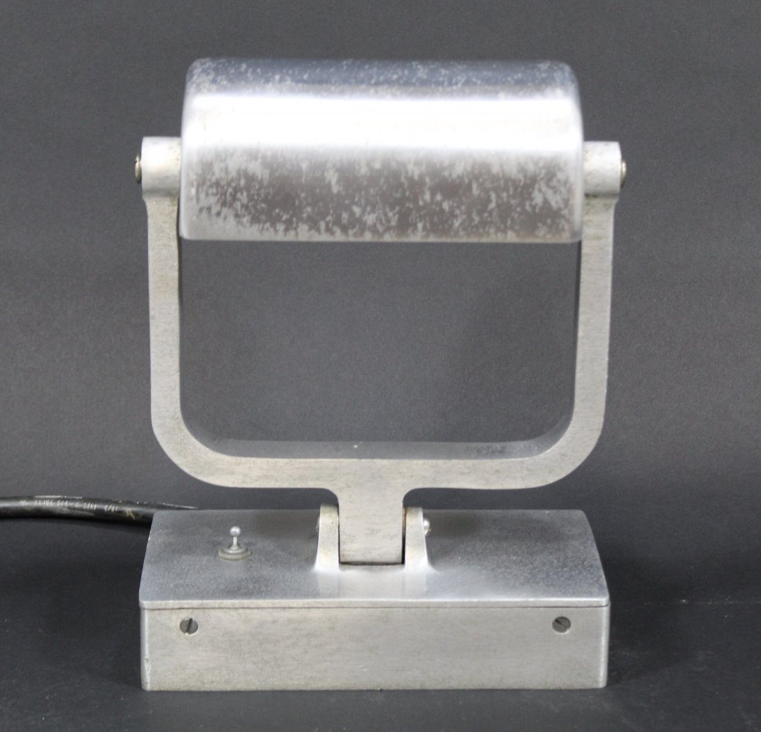 Donald Deskey Style Streamline Aluminum Desk Lamp - Dec 12, 2021 ...