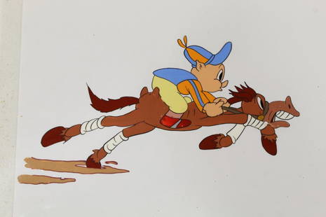 Original 1936 Porky Pig Animation Cel