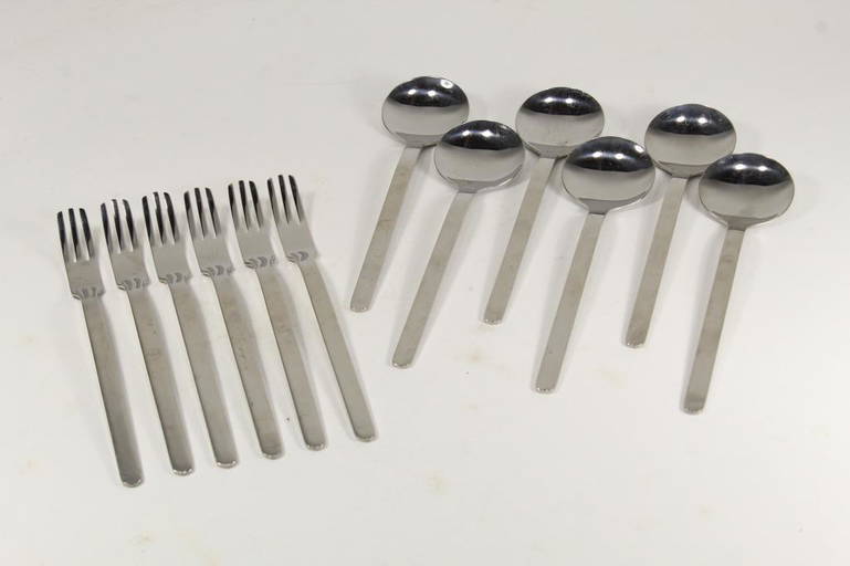 Wmf Cromargan Spaghetti Forks & Spoons