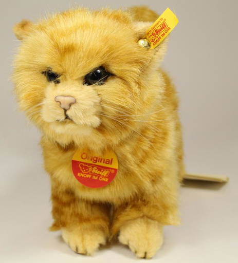 Steiff Standing Orange Tabby Kitten