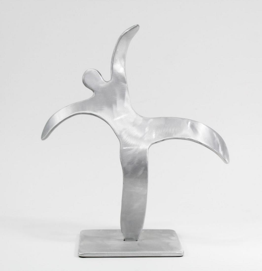 Steve Zaluski "dancer" Aluminum Sculpture, 1999