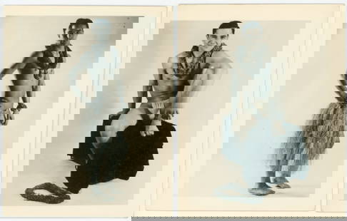 Kris Studio Male Physique Beefcake Photographs Auction