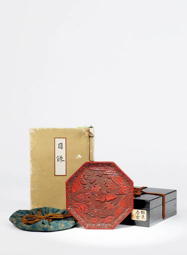 Ming , Chinese Carved Lacquerware - Mar 21, 2022 | AGYO Gallery in Kanagawa