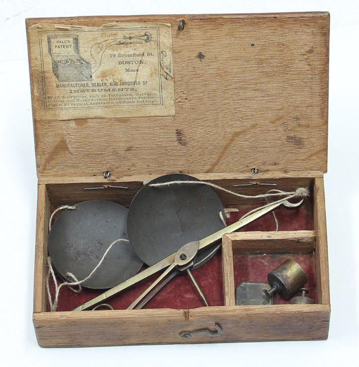 Gold Miner's Scales Circa 1850