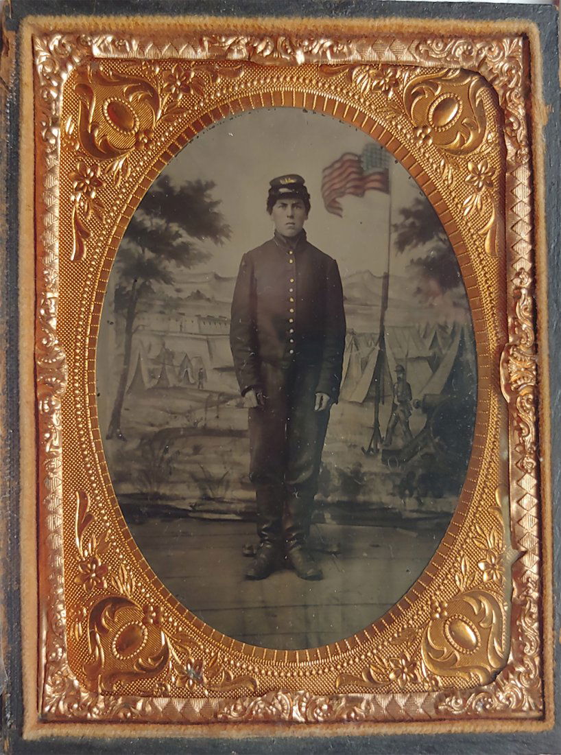 Civil War Soldier Tintype Patriotic Backdrop - Dec 12, 2019 | Dave ...