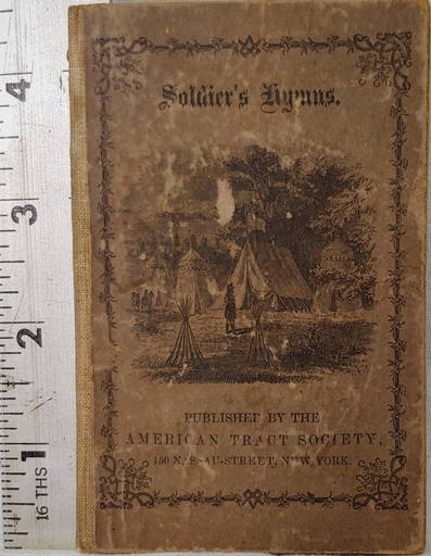 Inscribed Civil War Soldier Hymn Book