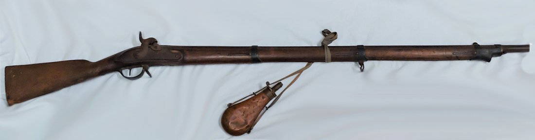 102nd Ohio Civil War Soldiers Carved Ided Musket