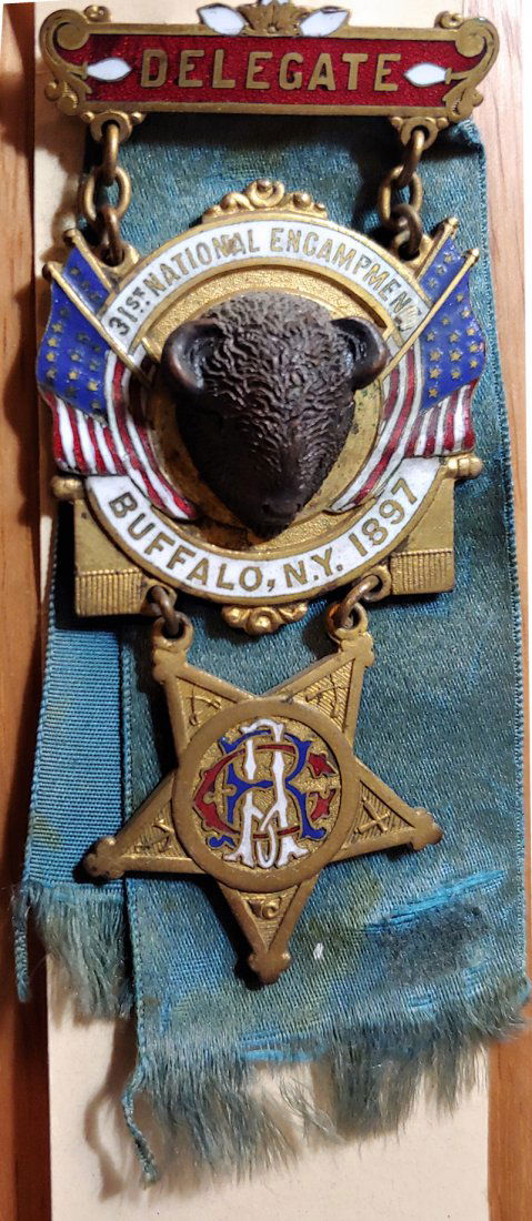 Civil War Gar National Encampment Medal 1897