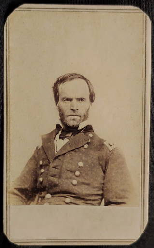 Civil War Cdv Photo General Sherman