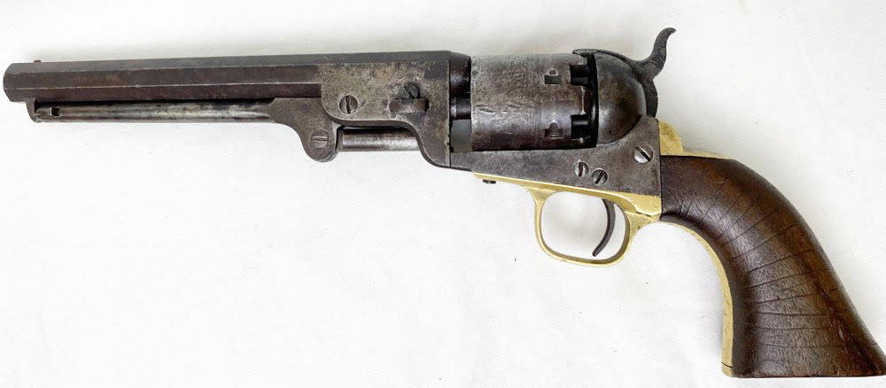 Col. C.c. Marsh 20th Ills Colt Navy Revolver