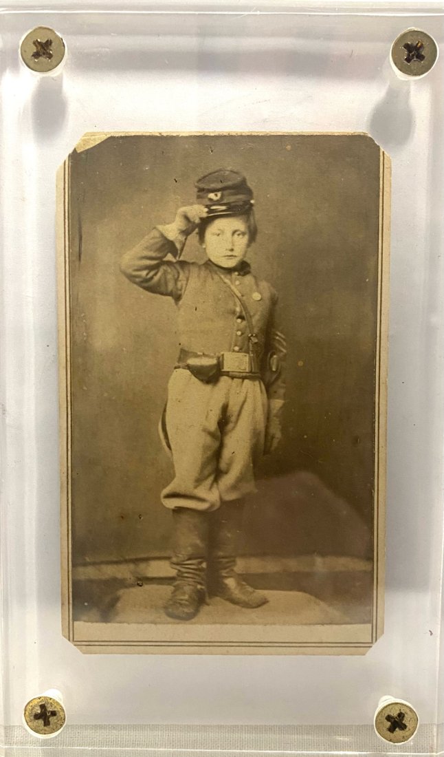 Johnny Clem tips his cap to the camera - Feb 20, 2022 | Dave Taylor's ...