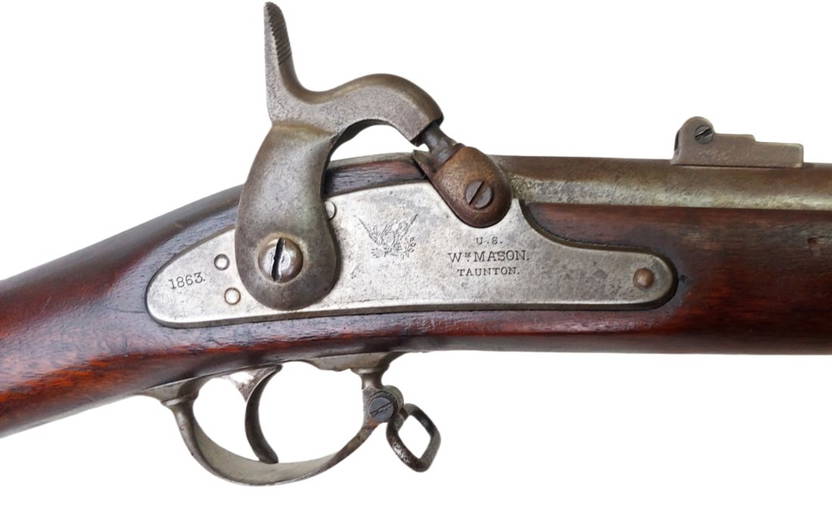 Civil War 58 cal Mason Contract Rifle Musket (#0043) on Dec 11, 2022 ...